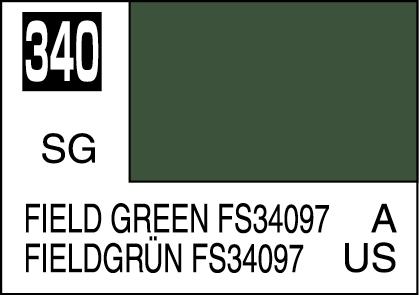 Mr Color Paint Field Green FS34097 10ml # C340 | GSi-C-340 | Gunze ...