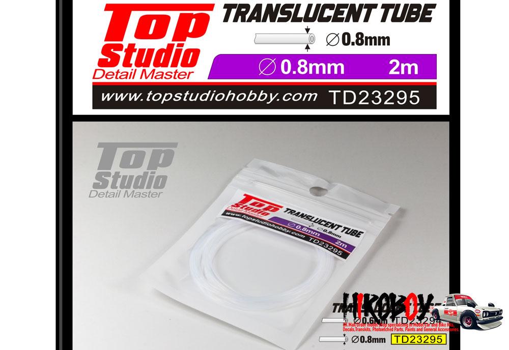 0.8mm Translucent Tube 2m | TD23295 | Top Studio
