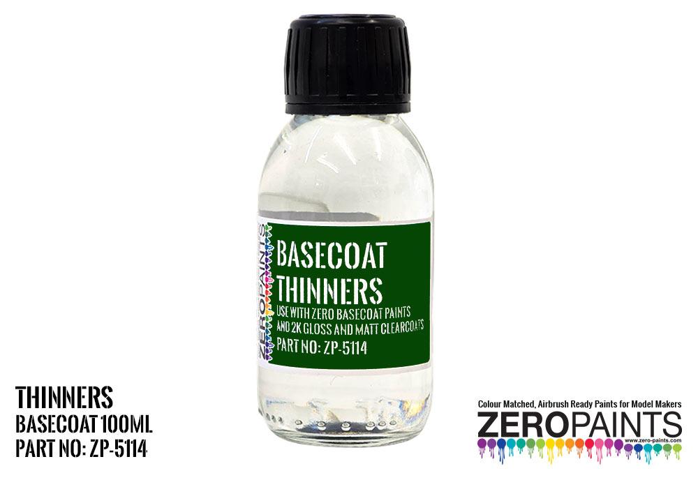 100ml Basecoat Thinners | ZP-5114 | Zero Paints