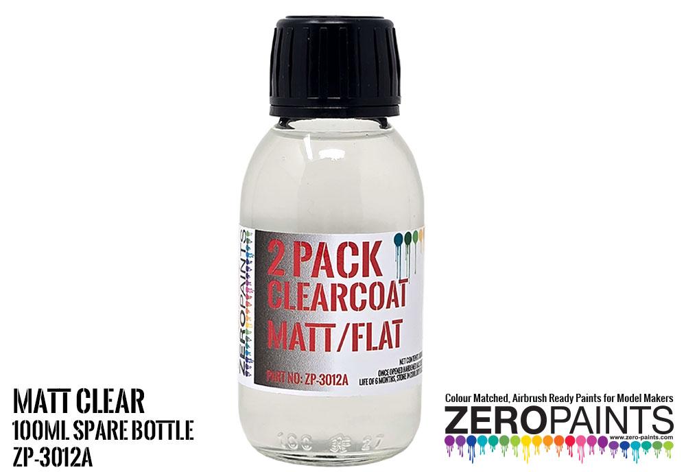 100ml Spare Cleacoat for (MATT/ FLAT 2 Pack Clearcoat 220ml (2K ...