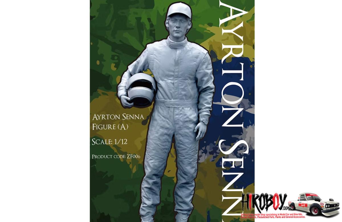 1:12 Ayrton Senna Figure (A) | ZF006/1:12 | ZoomOn
