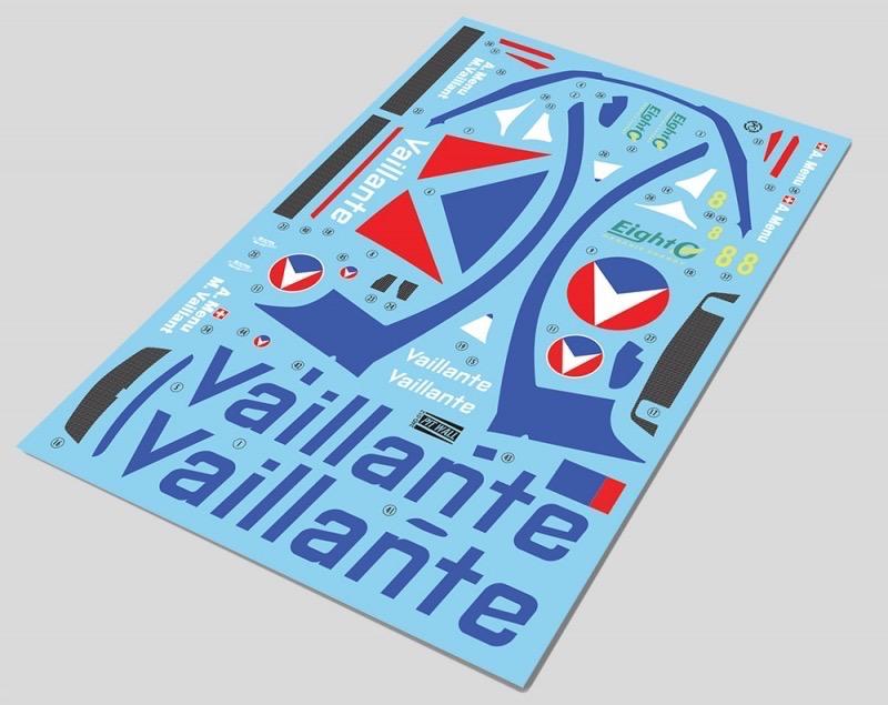 1:24 Chevrolet Cruze WTCC Vaillante Gil 2012 Decals | PW-24D-012 | PitWall