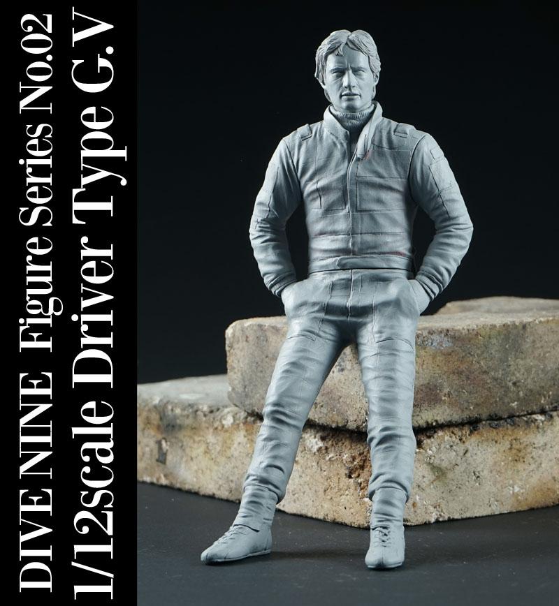 1:12 Driver Figure Gilles Villeneuve - Leaning on Tyre | R012-0006 ...