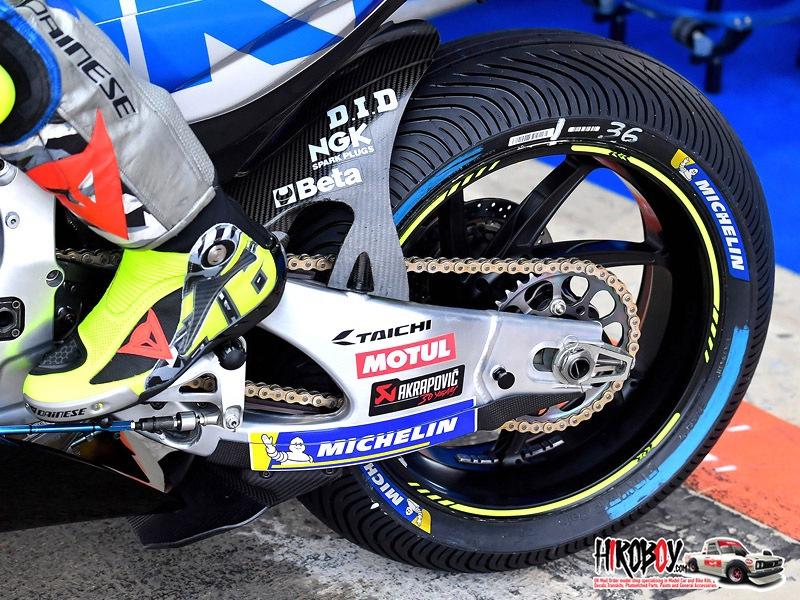 1:12 Michelin Tyre Decals for Moto GP Bikes 20's | BS-12033 | Blue Stuff