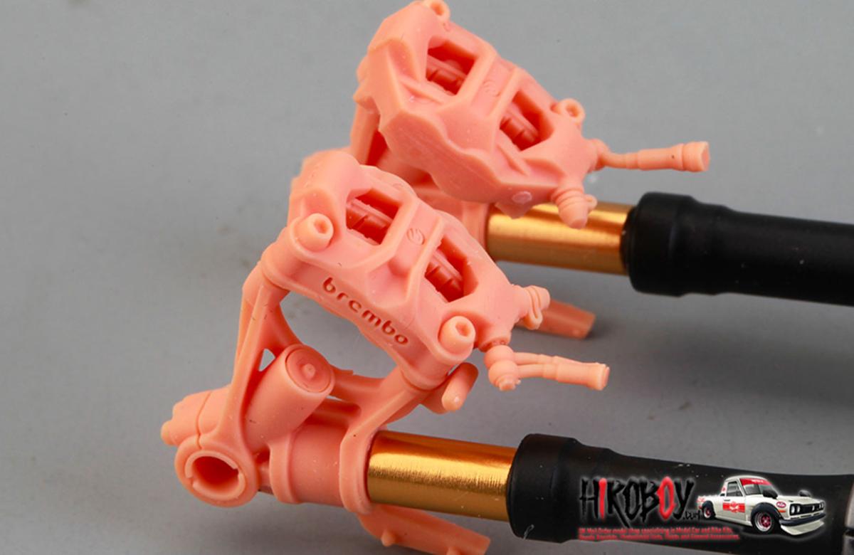 1:12 Ducati Superleggera V4 - Fork & Calliper Detail up parts (PE+Resin ...