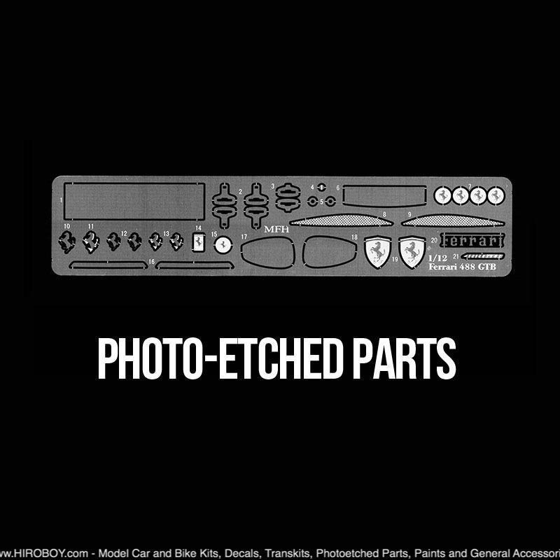 1:12 Ferrari 488 GTB (Curbside Kit) Ver.B : 10-Spoke Wheel Model | MFH ...