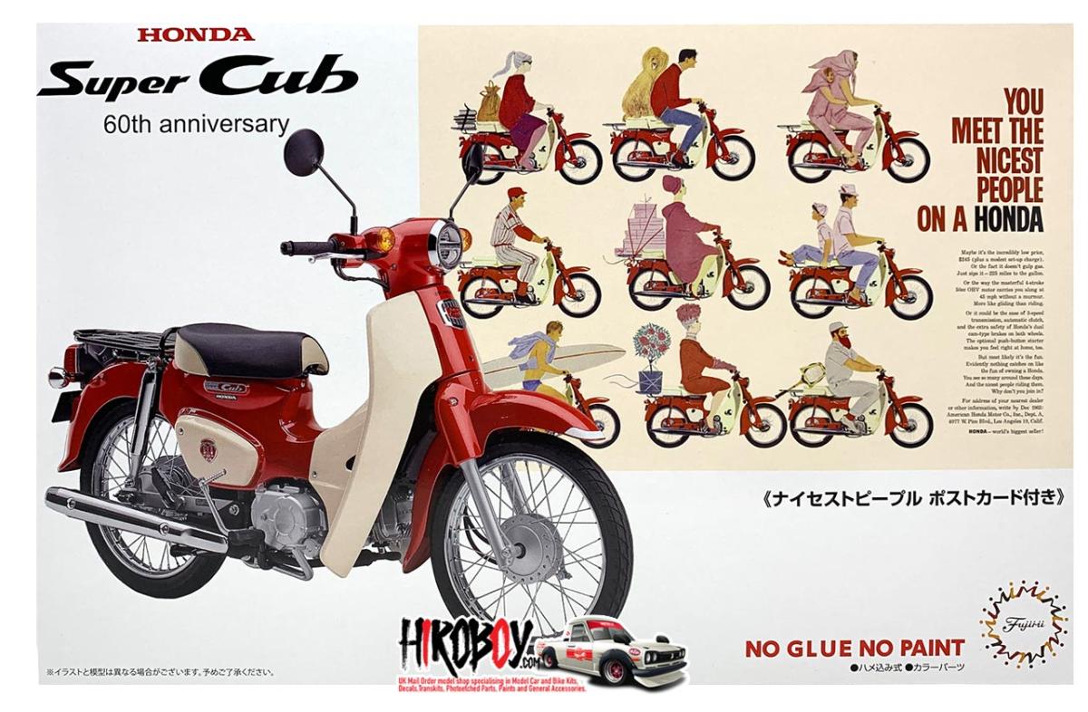 1:12 Honda Super Cub 110 60th Anniversary | FUJ-141831 | Fujimi
