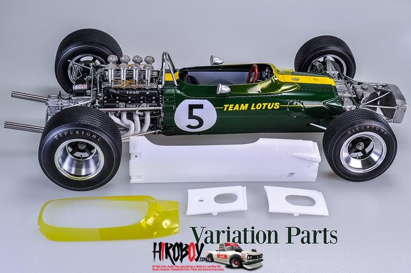 1:12 Lotus Type 49 Ver.A : Early Type - Full Detail Kit | MFH K689 ...