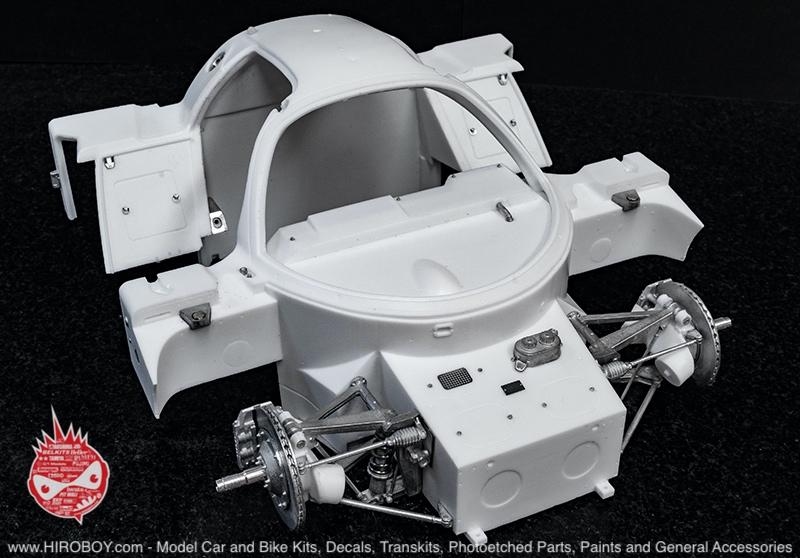 1:12 Mazda 787B Full Detail Multi Media Kit | MFH K628 | Model Factory Hiro