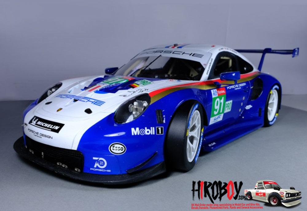 1:12 Porsche 911 RSR n°91 Le Mans 2018 Model Kit | P1209K | Profil 24