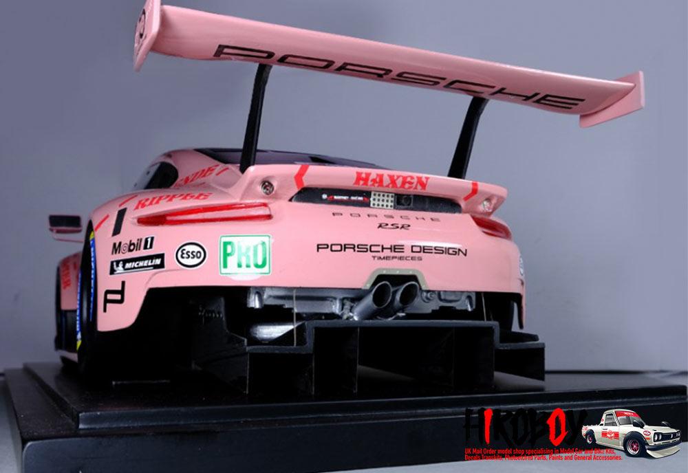 1:12 Porsche 911 RSR n°92 Le Mans 2018 (Pink Pig) Model Kit | P1208K ...