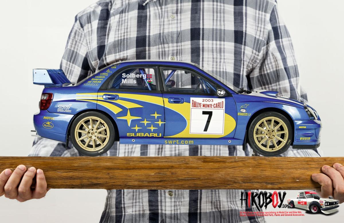 1:8 Subaru Impreza Metal Kit | IXCSUBFK | IXO Collections