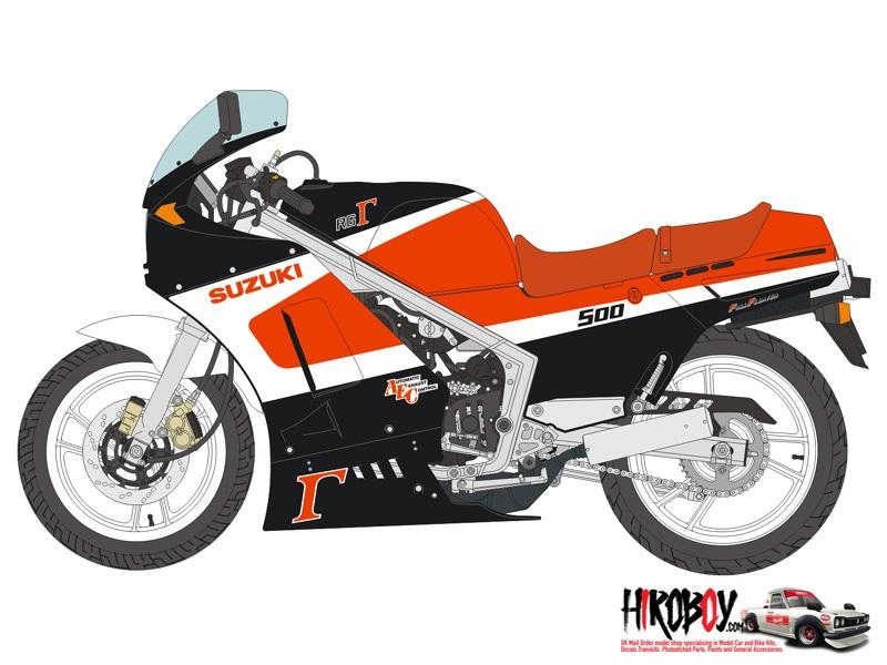 1:12 Suzuki RG500 89' Decals for Hasegawa | BS-12028 | Blue Stuff