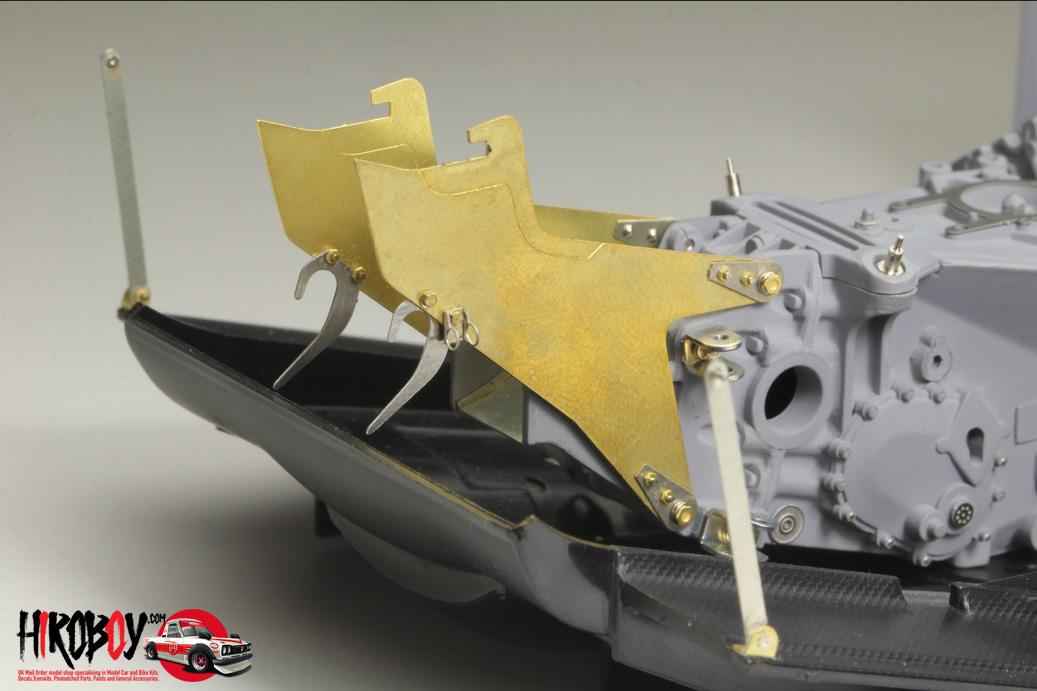 1:12 Williams FW14B Super Detail-up Set 4 - Wing and Under Panel ...