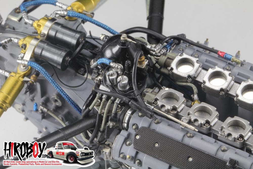 1:12 Williams FW14B Super Detail-up Set 6B - Engine RS4 (Late Type ...