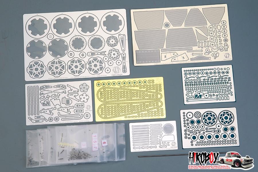 1:12 Yamaha YZR-M 2009 Detail-up Set For Tamiya 14117 | HD02-0414 ...