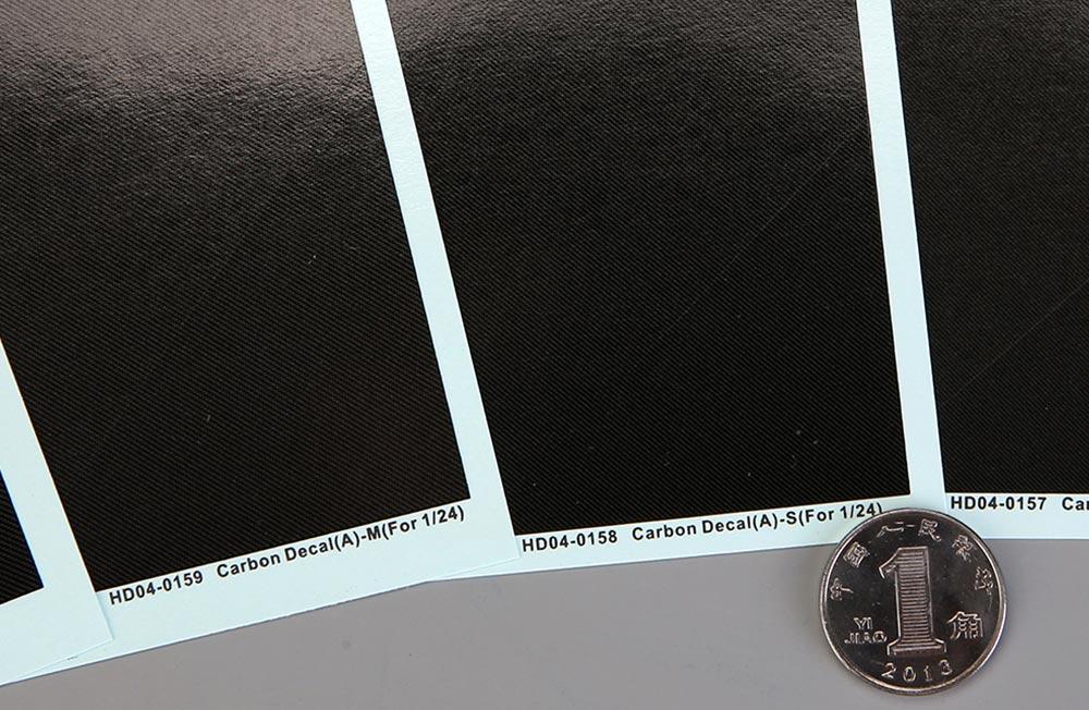 1:24 Carbon Decals (A) Small (HD04-0158) | HD04-0158 | Hobby Design