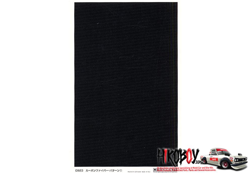 1:24 Modeler's Carbon Fiber Decal Small Pattern 1 | D923 | Various/Misc