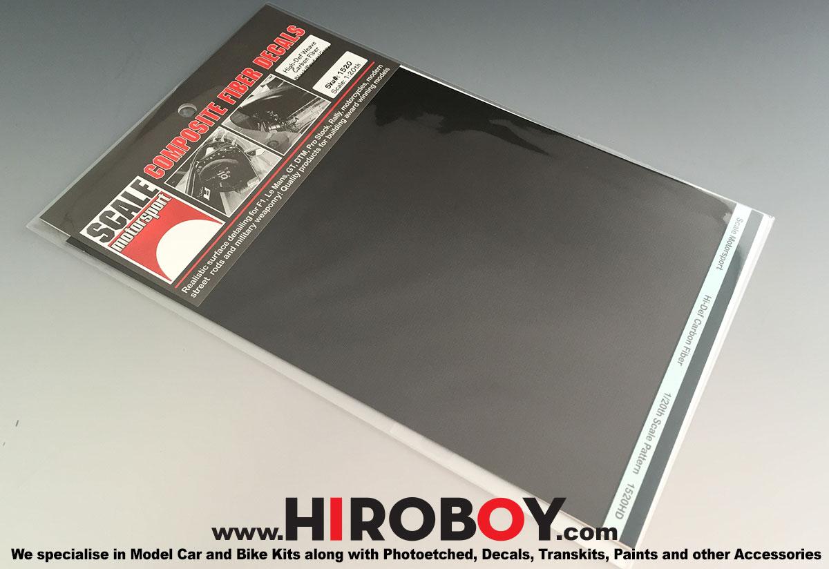 1:20 Hi-Definition Composite Carbon Fiber Decal #1520 | SKU1520 | Scale ...