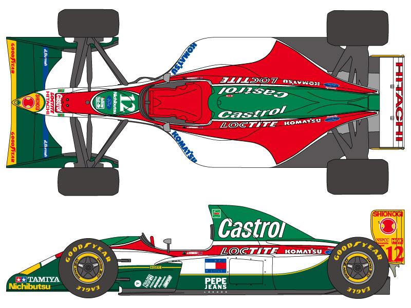 1:20 Lotus Type 107B Decals (Tamiya) | SHK-D308 | Shunko Models