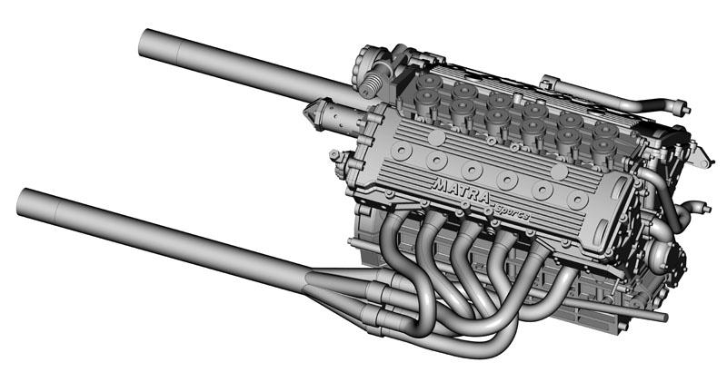 1:20 Matra MS120 ver.B 1970 Belgian GP | MFH K410 | Model Factory Hiro