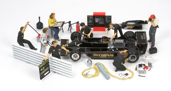 1:20 Motorsports Team Set 1970-1985 - 20063 | TAM20063 | Tamiya