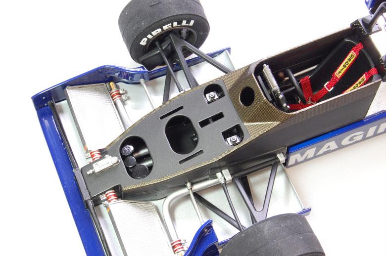 1:20 Toleman TG183B Early version Full detail Multi-Media Model Kit ...