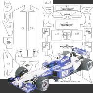 1:20 Williams FW24 Composite Fiber Decal Template Set #7008 | SKU7008 ...