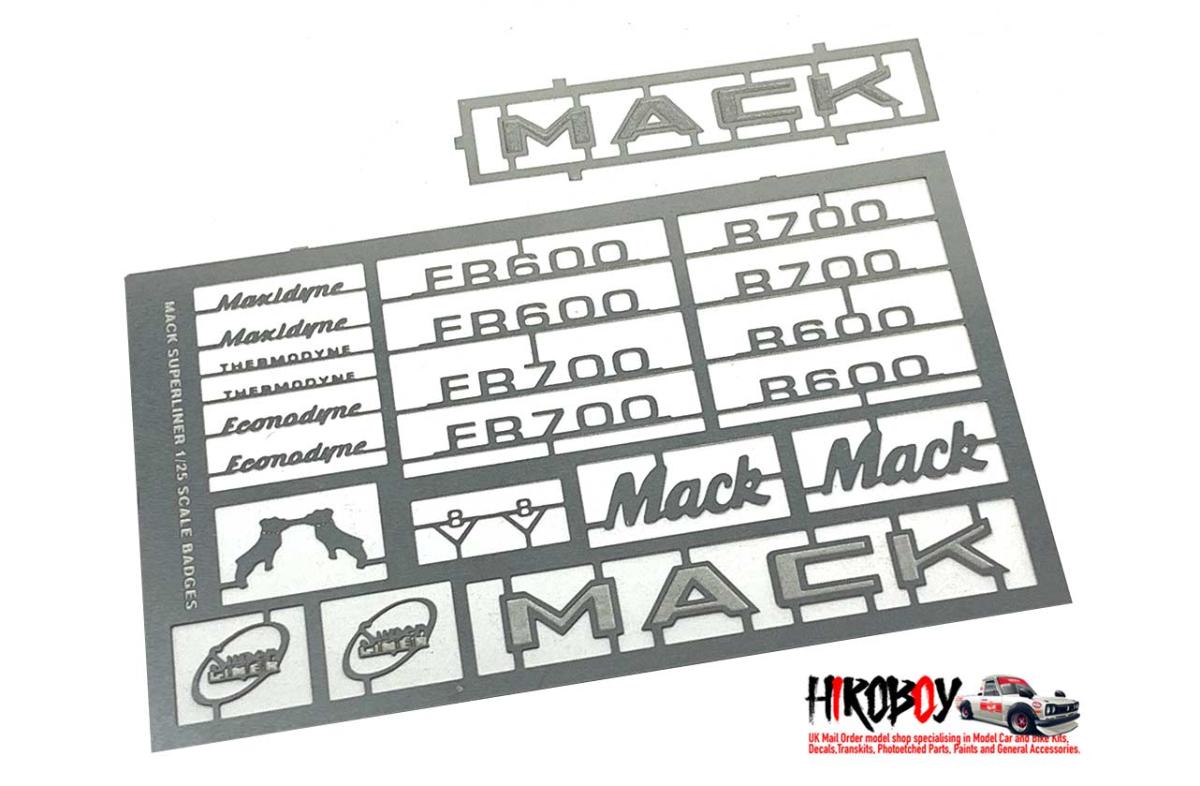 1:24/1:25 MACK Badge Set | KFS PE53 | KFS