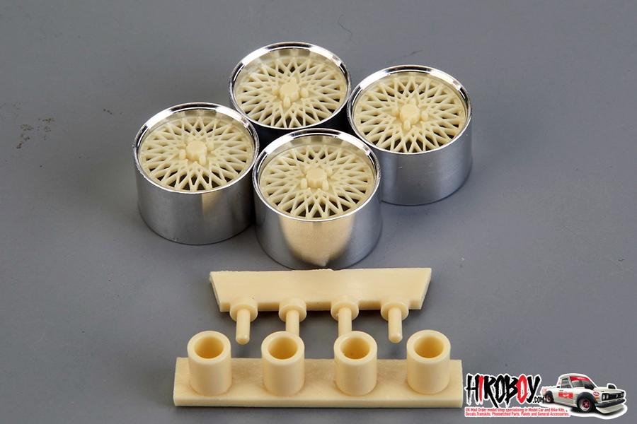 1:24 16" SSR Formula Mesh Wheels | HD03-0587 | Hobby Design