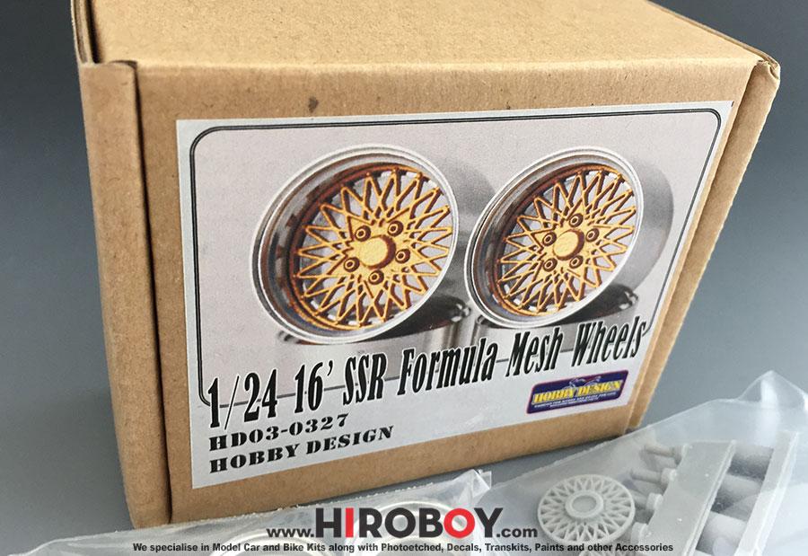1:24 16" SSR Formula Mesh Wheels | HD03-0327 | Hobby Design