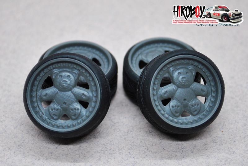 1:24 17" Wheels Ronal Teddy Bears w Stance Tyres | DP-W24070 | Diolex ...