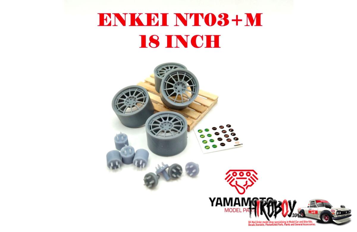 1:24 18" Enkei NT03+M Wheels | YMPRIM10 | yamamotomodel