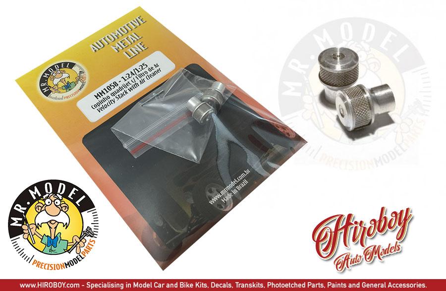 1:24 4 Barrel Velocity Stack w/ Air Cleaner | MM1058 | Mr Model