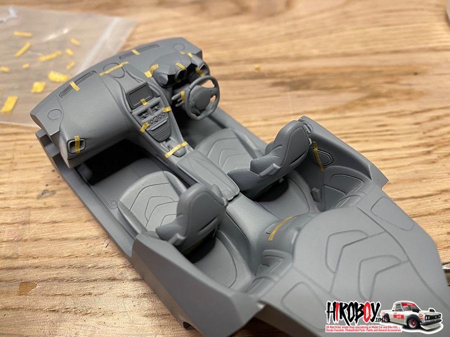 1:24 Aston Martin DBS Supeleggera Full Resin Kit | AM02-0015 | Alpha Models