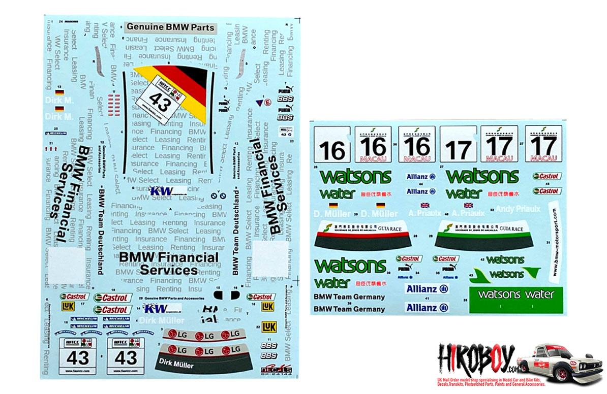 1:24 BMW 320i E46 BMW Team Deutschland Team - World Touring Car ...