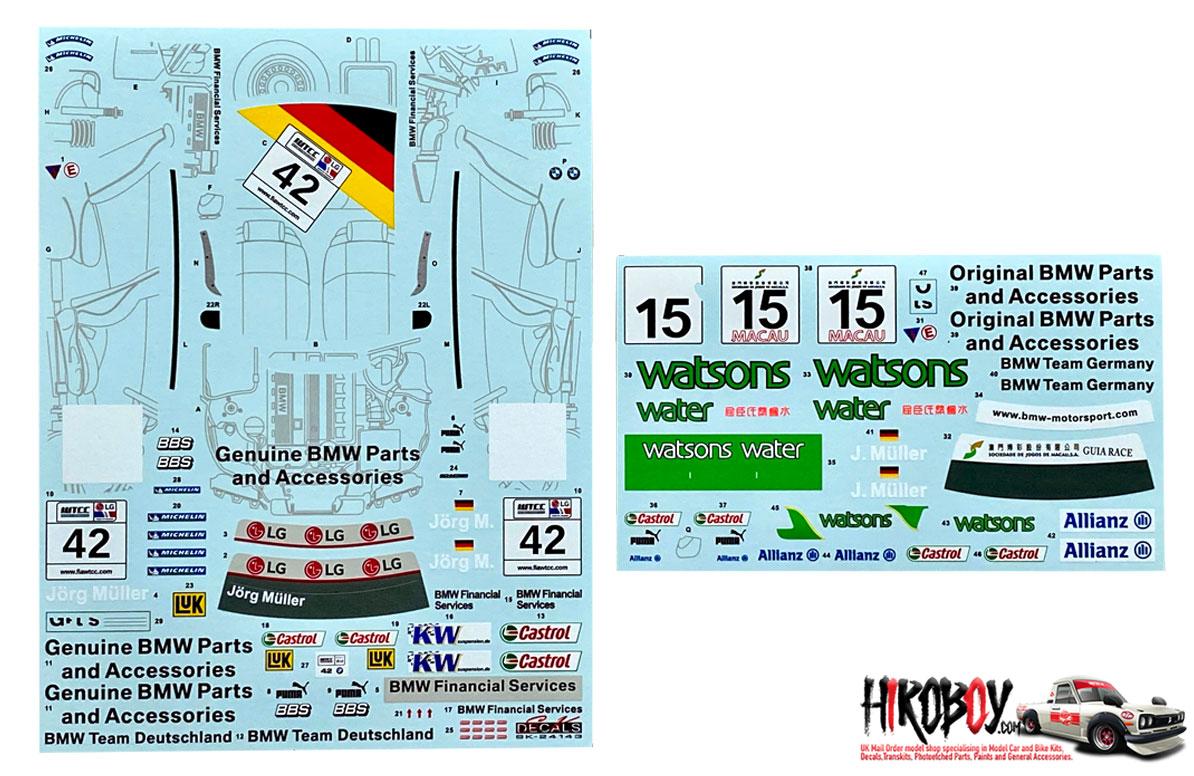 1:24 BMW 320i E46 BMW Team Germany Team - World Touring Car Champioship ...