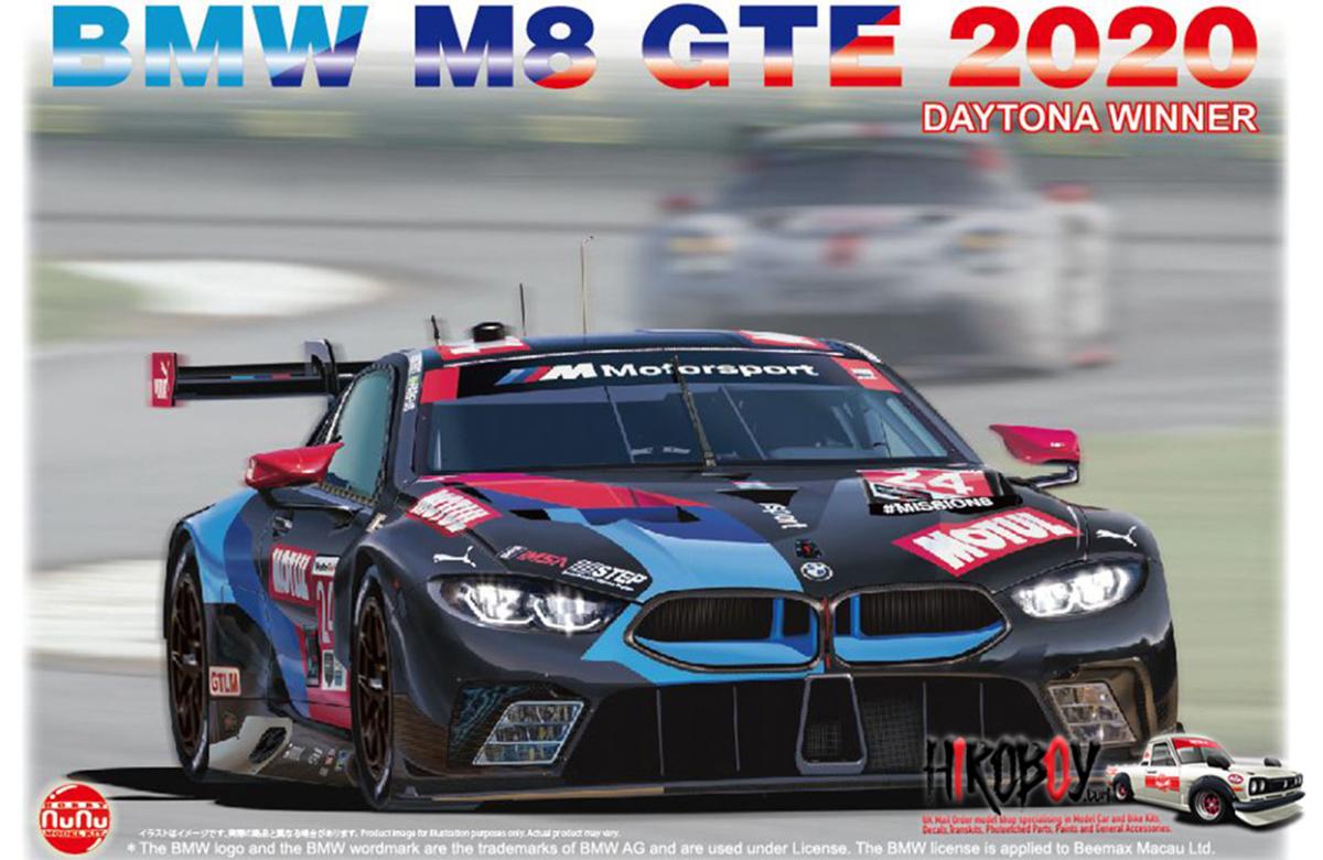1:24 BMW M8 Gte 24H Daytona 2020 Winner | NU24036 | Beemax / NUNU