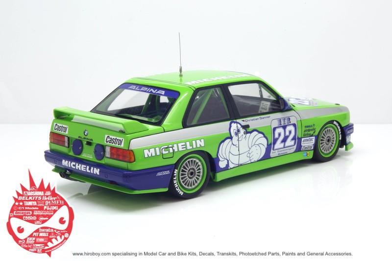 1:24 BMW M3 E30 Team Alpina - DTM 1988 Decals | DCL-DEC007 | Decalcas