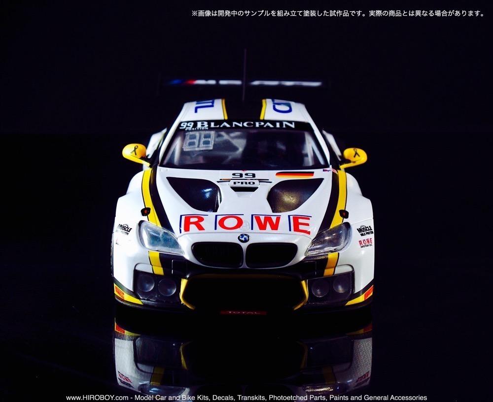 1:24 BMW M6 GT3 ROWE Racing Team Model Kit by Platz | PLZPN24001 | NUNU