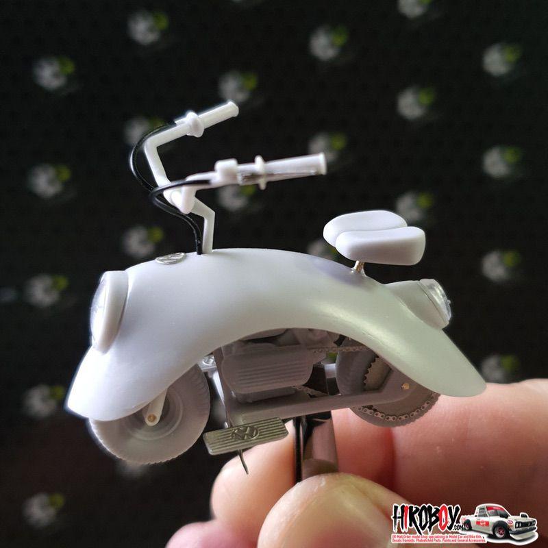 1:24 Beetle Scooters (Resin Kit) | C1-FK001 | C1 Models