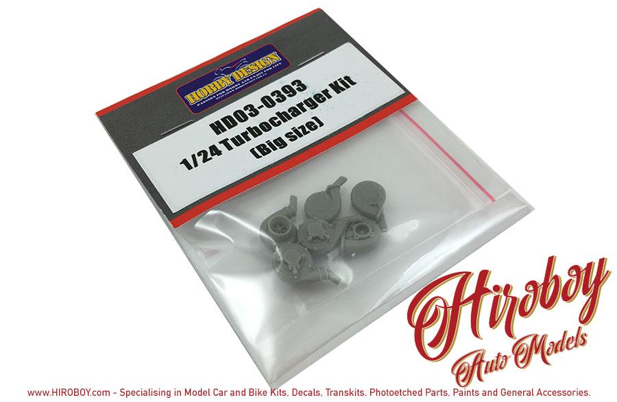 1:24 Big Turbo Kits (Resin) x3 | HD03-0393 | Hobby Design