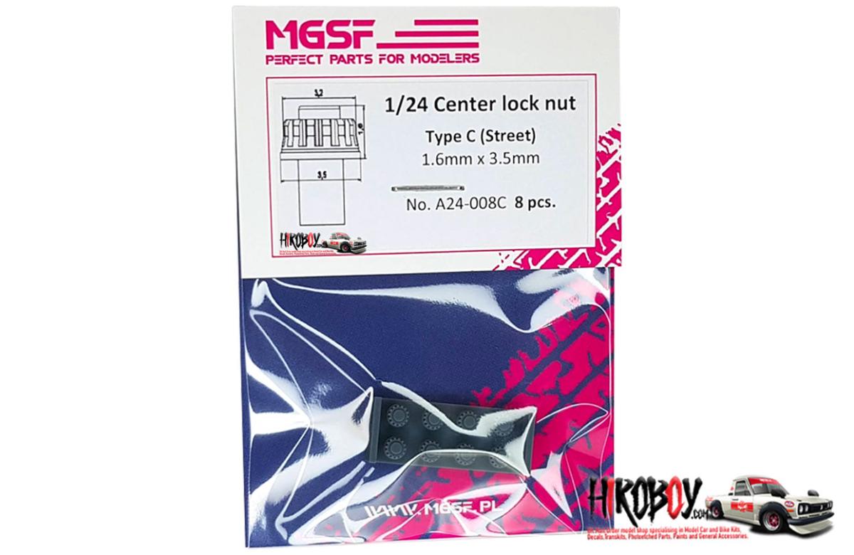 1:24 Center lock nut – type C (street) | A24-008C | MGSF Perfect Parts