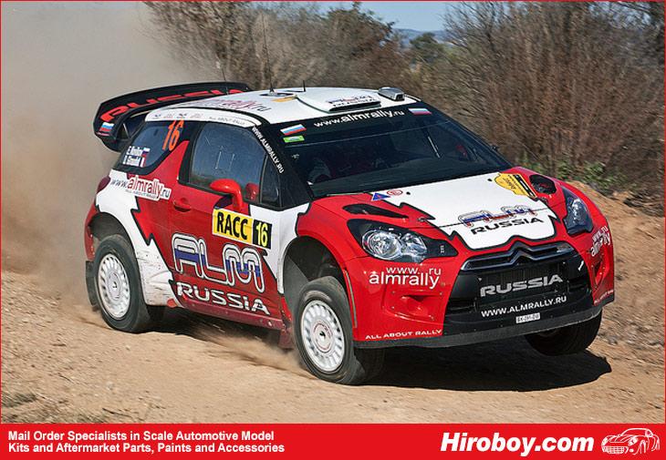 1:24 Citroen DS3 WRC #16 Rally RACC Catalunya 2011 Decals (Heller ...