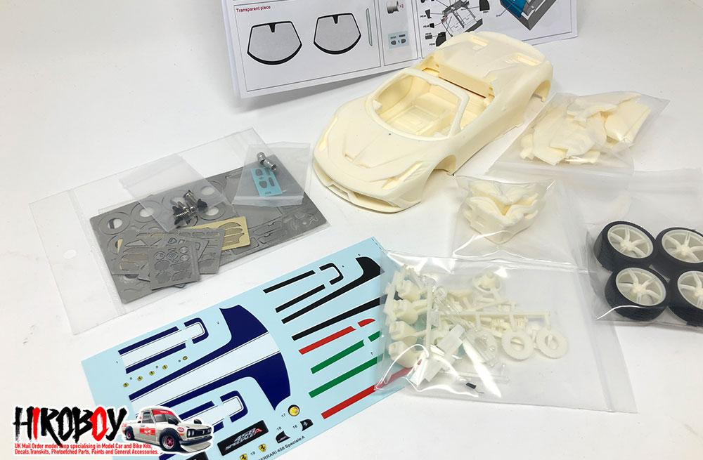 1:24 Ferrari 458 Special A - Full Resin Model kit | AM02-0004 | Alpha ...
