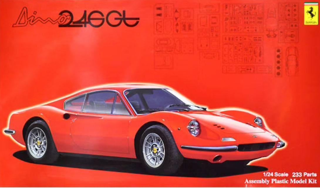 1:24 Ferrari Dino 246GT Enthusiast Model (RS-116) | FUJ-126524 | Fujimi