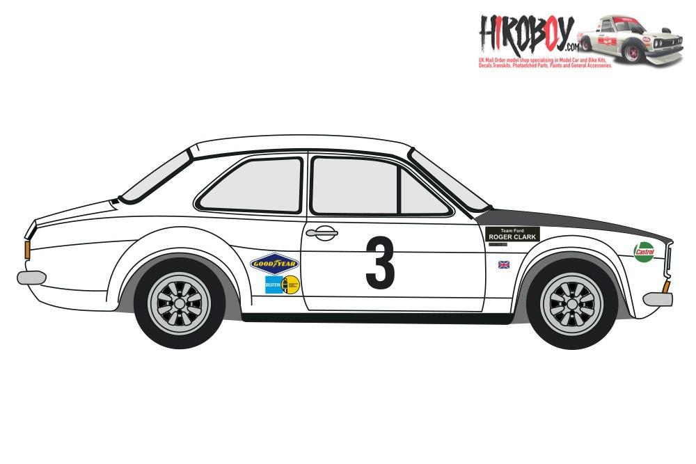 1:24 Ford Escort RS1600 Mk I Ford Motor Co Ltd - Acropolis rally 1969 ...
