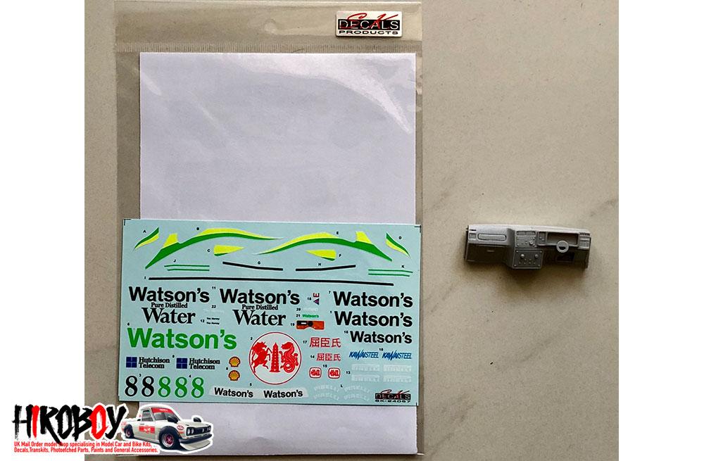 1:24 Ford Sierra RS500 Macau Guia 89 Watson's Decals (Tamiya) c/w Resin ...