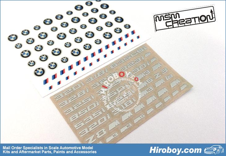 1:24 German Car Emblems (BMW) | MSMA031 | MSM Creation