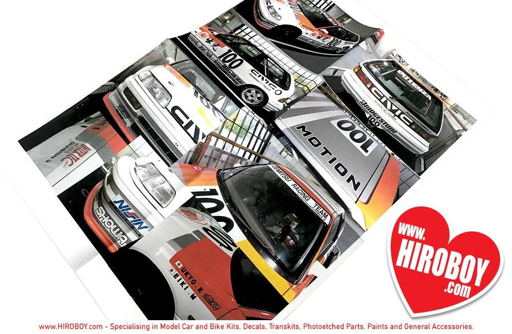 1:24 Honda Civic EF3 Idemitsu Motion | MSMD227 | MSM Creation